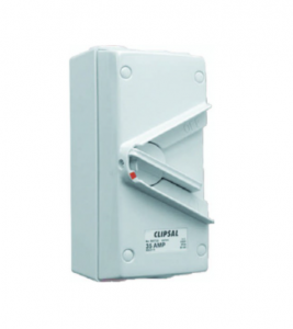 CLIPSAL WHT20 Amp TP Isolator(Kavacha) Online Karachi | EZMakaan